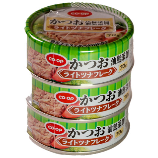 CO･OP ライトツナフレーク（かつお油無添加） 70g×3 | CoCoAre